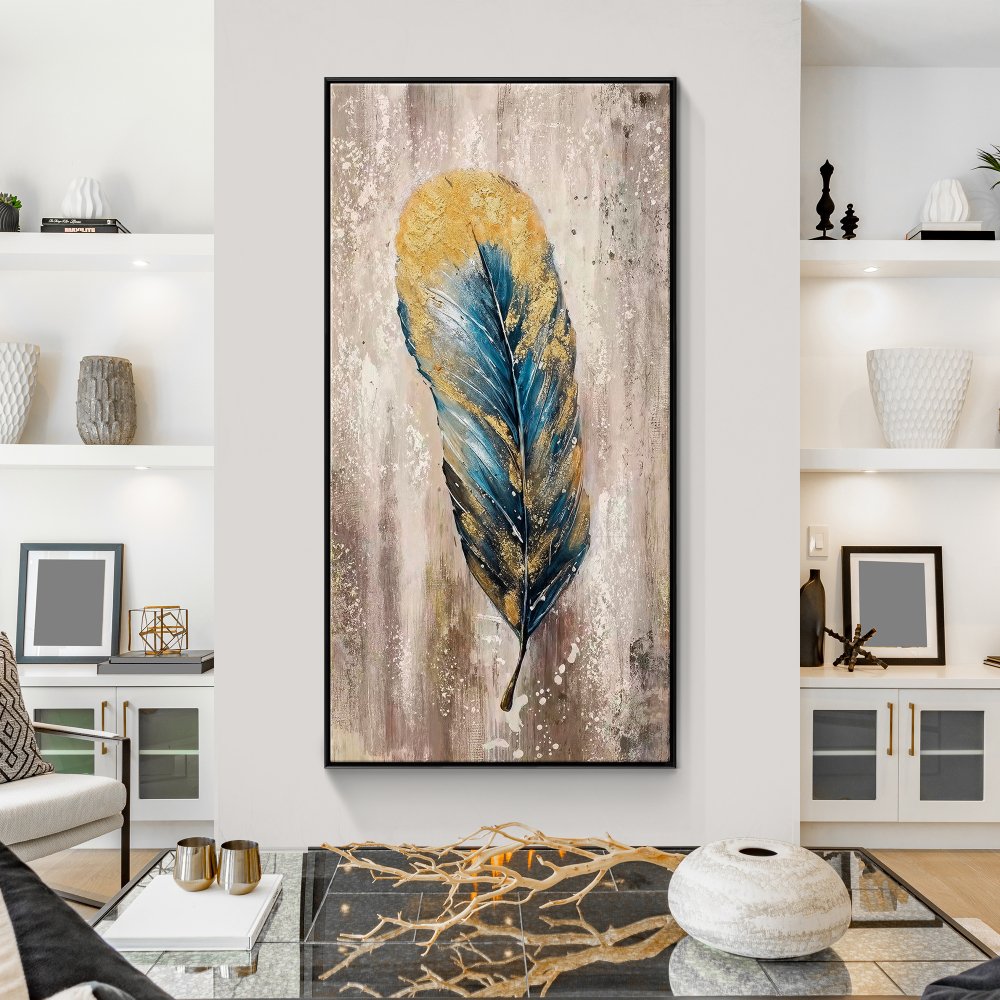 Golden Quill Painting
