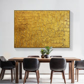 Patches of Gold Painting