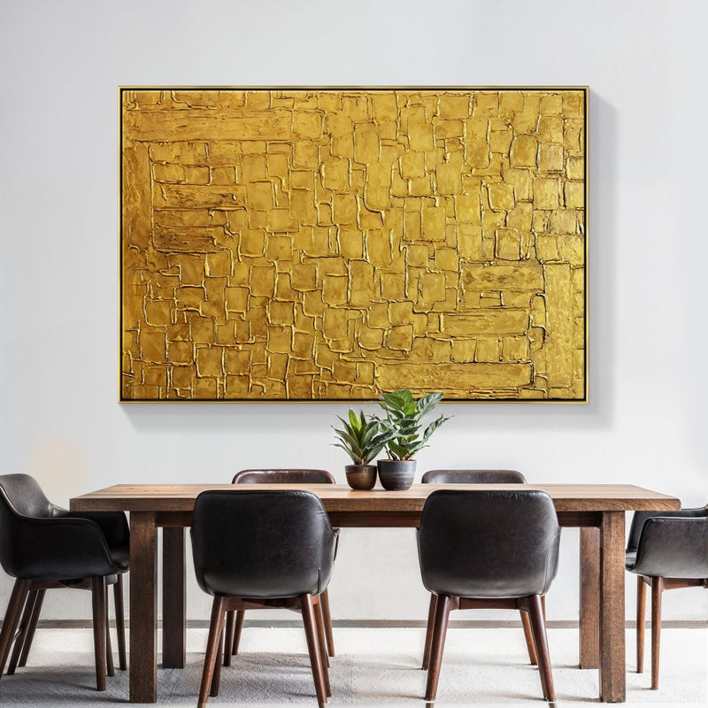 Patches of Gold Painting