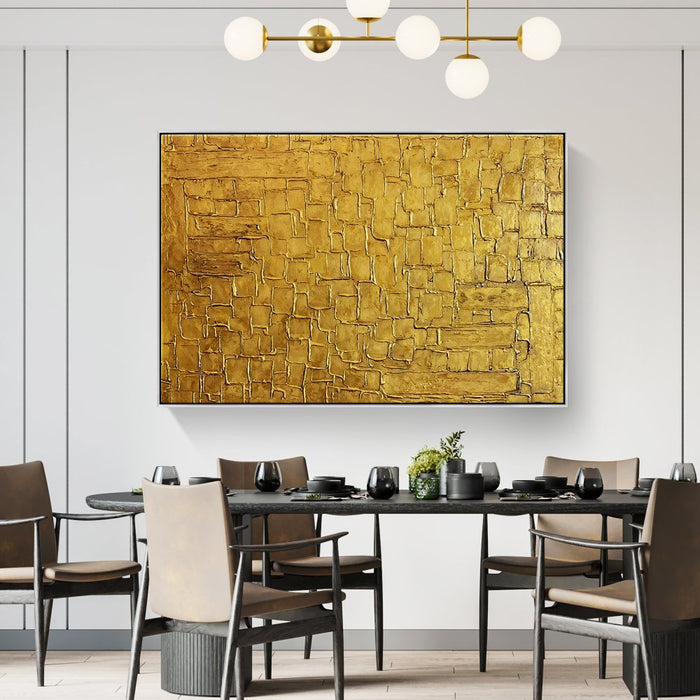 Patches of Gold Painting