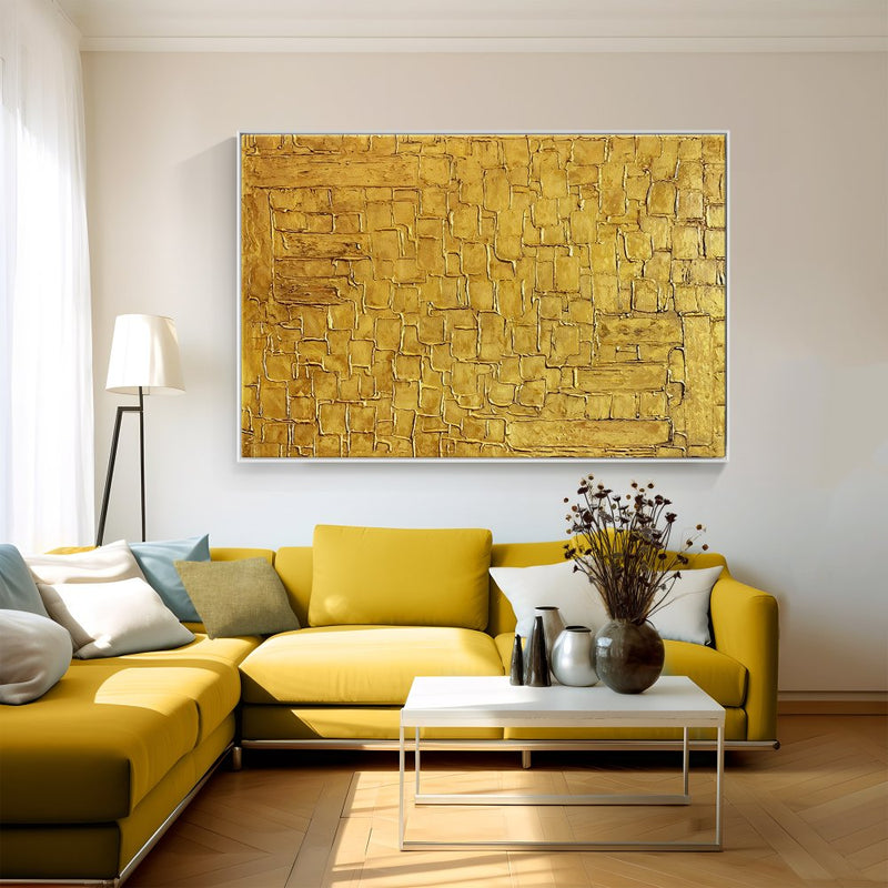 Patches of Gold Painting