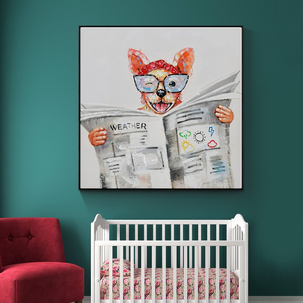 Sadie Says: 'Goodmorning!' Painting