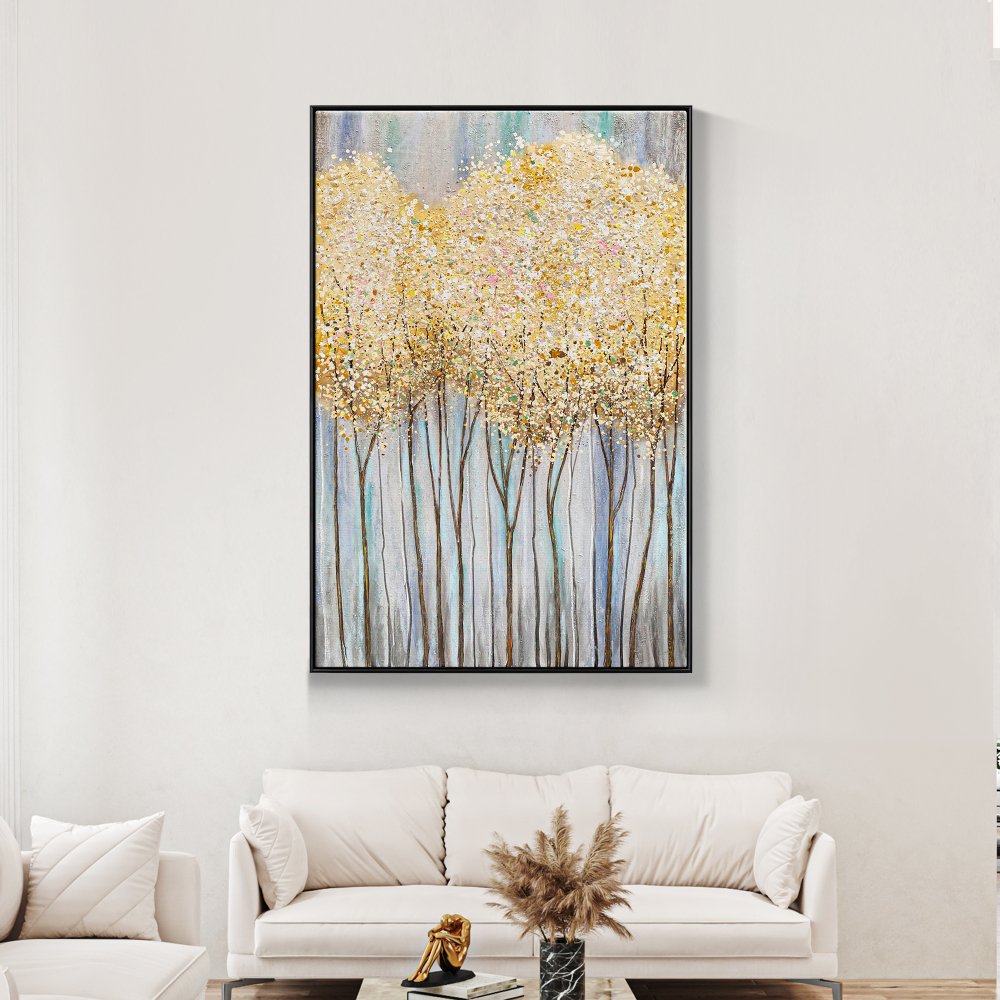 Sparkling Forest Painting